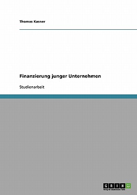 Finanzierung Junger Unternehmen