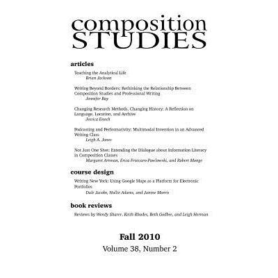 Composition Studies 38.2 (Fall 2010)