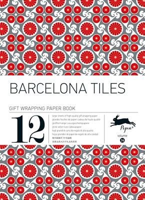 Barcelona Gift Wrap Paper Book