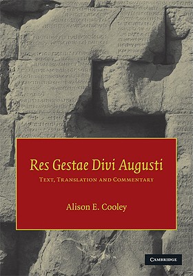 Res Gestae Divi Augusti: Text,