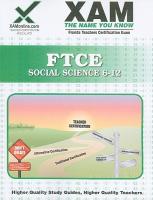 FTCE Social Science 6-12 teach