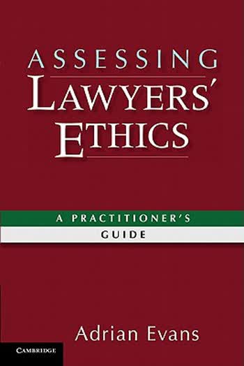 Assessing Lawyers' Ethics: A Practitioners' ...