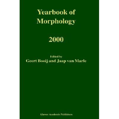 Yearbook of Morphology 2000