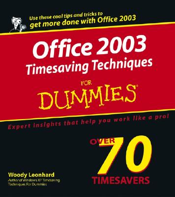 Office 2003 Timesaving Techniques For
