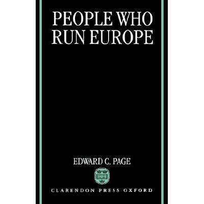 Peop[le Who Run Europe