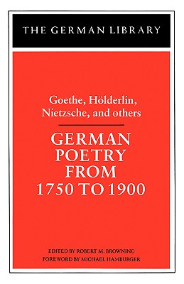 German Poetry from 1750 to 1900