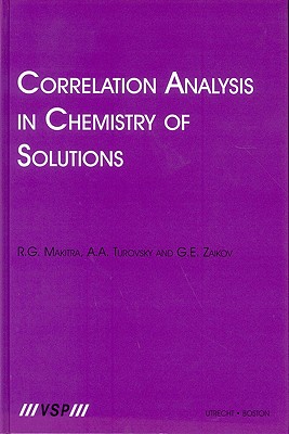 Correlation Analysis in Chemistry of