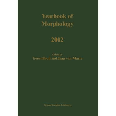 Yearbook of Morphology 2002
