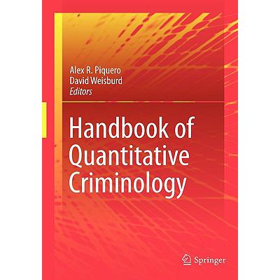 Handbook of Quantitative Criminology
