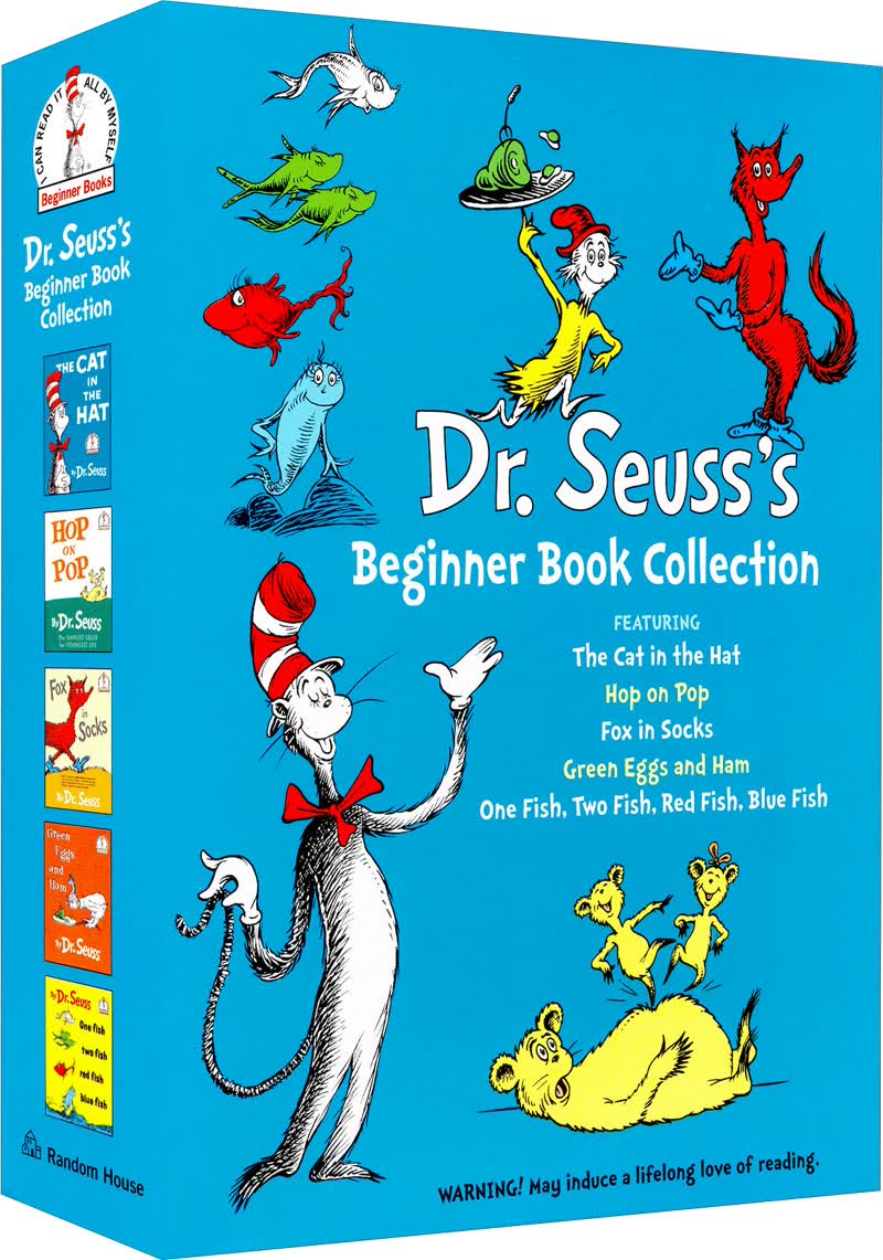 苏斯博士 英文原版童书 Dr. Seuss 5册精装 第二辑 儿童绘本 进口原版绘本