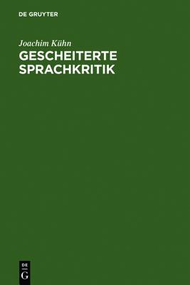 Gescheiterte Sprachkritik: Fritz