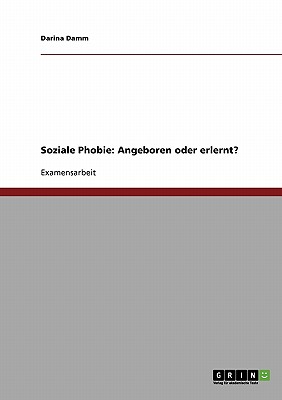 Soziale Phobie: Angeboren Od