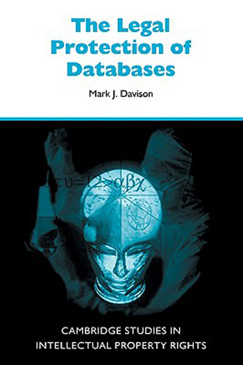 Legal Protection of Databases: - The Legal P...