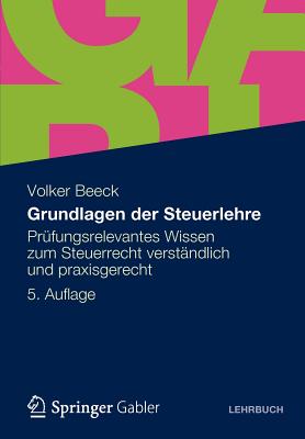 Grundlagen Der Steuerlehre: