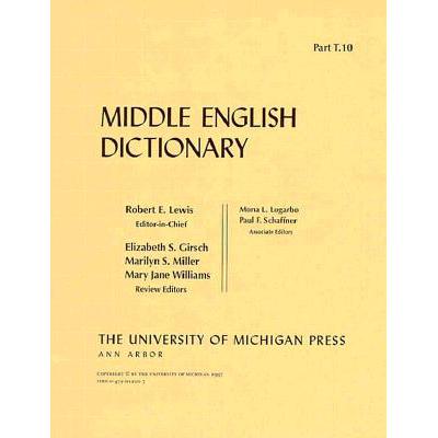 Middle English Dictionary: T.10