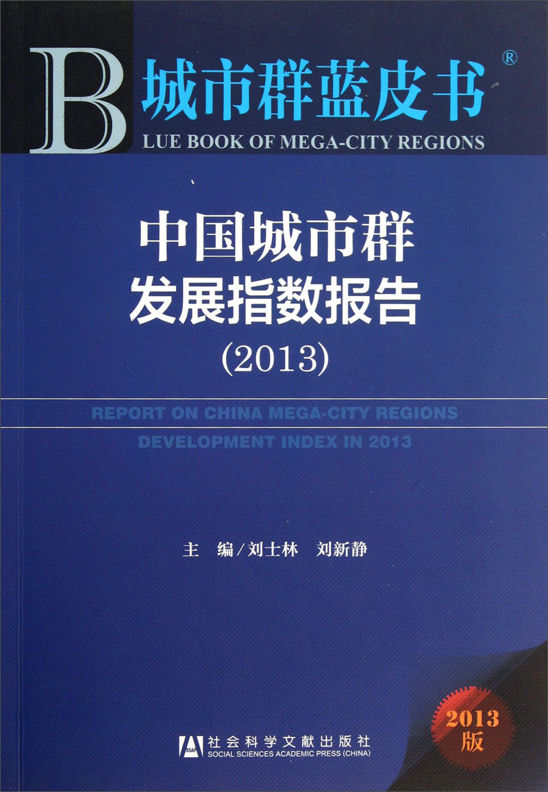 城市群蓝皮书：中国城市群发展指数报告（2013）