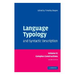 Language Typology and Synta