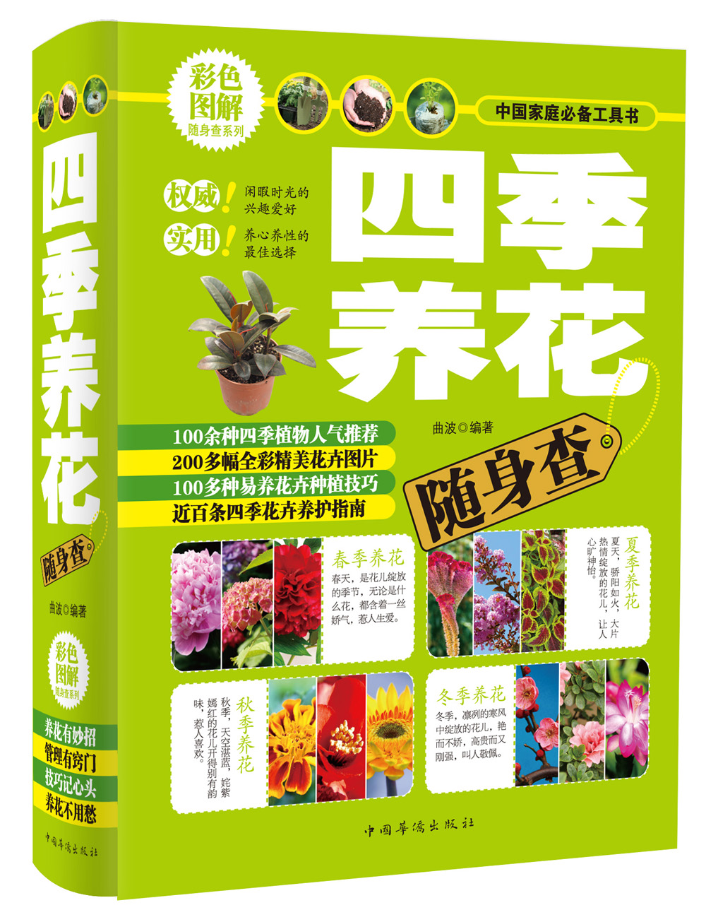 中国家庭必备工具书：四季养花随身查（彩色图解）