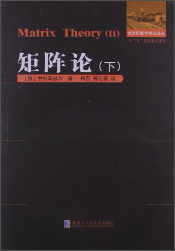 俄罗斯数学精品译丛：矩阵论（下）