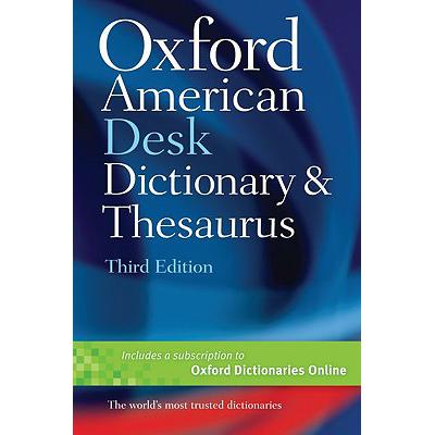 Oxford American Desk Dictionary and Thesaurus