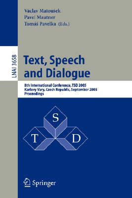 Text, Speech and Dialogue: 8th