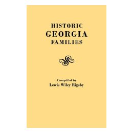 Historic Georgia Families