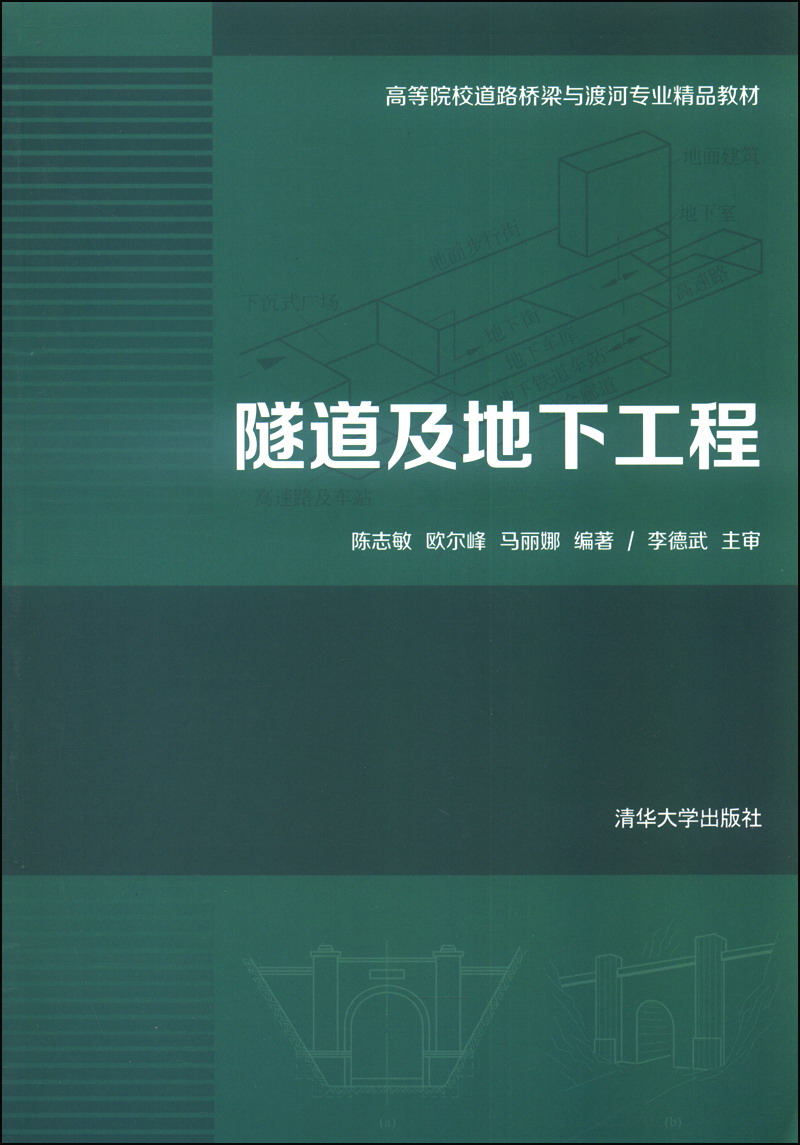 隧道及地下工程/高等院校道路桥梁与渡河专业精品教材