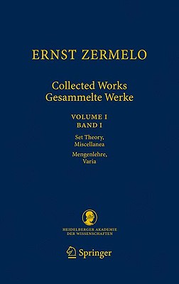 Ernst Zermelo Collected Works/Gesammelte