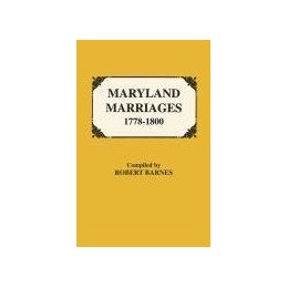 Maryland Marriages 1778-1800
