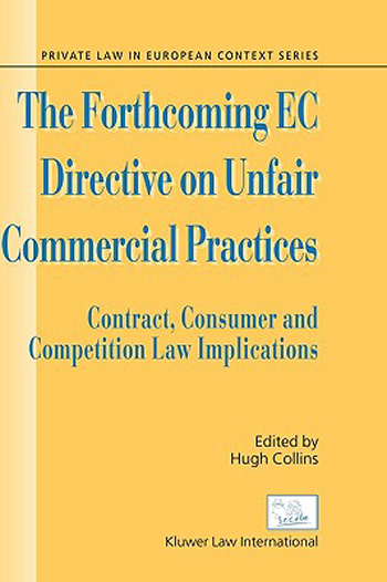 The Forthcoming EC Directive on Unfair Comme...