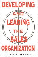 Developing and Leading the Sales