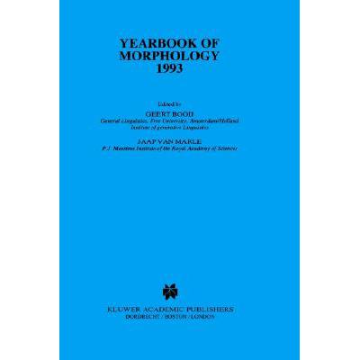 Yearbook of Morphology 1993