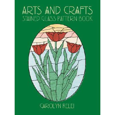 Arts and Crafts Stained Glass Pattern Book