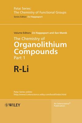 The Chemistry Of Organolithium Compounds
