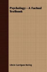 Psychology - A Factual Textbook