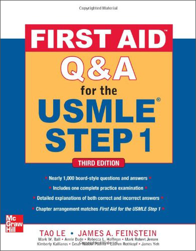 First Aid Q&A for the USMLE Step 1, Third Edition