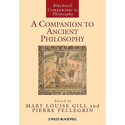 A Companion To Ancient Philosophy [Wiley哲学]