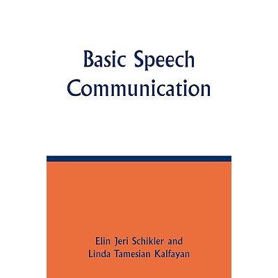 Basic Speech Communication
