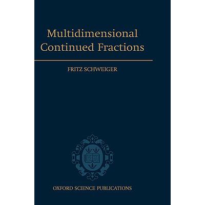 Multidimensional Continued Fractions