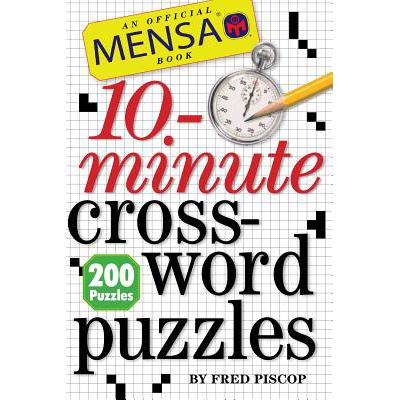 Mensa 10-Minute Crossword Puzzles