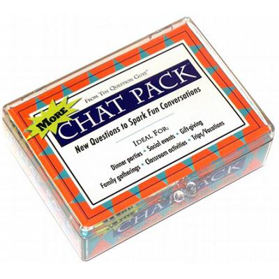 More Chat Pack Cards: New Questions to Spark...