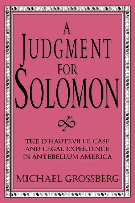 A Judgment for Solomon: The D'Hauteville