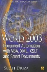 Word 2003: Document Automation with VBA,