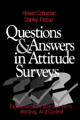 Questions and Answers in Attitud