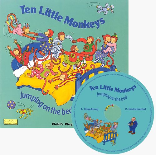 Ten Little Monkeys (Classic Books with Holes) 十只小猴 英文原版