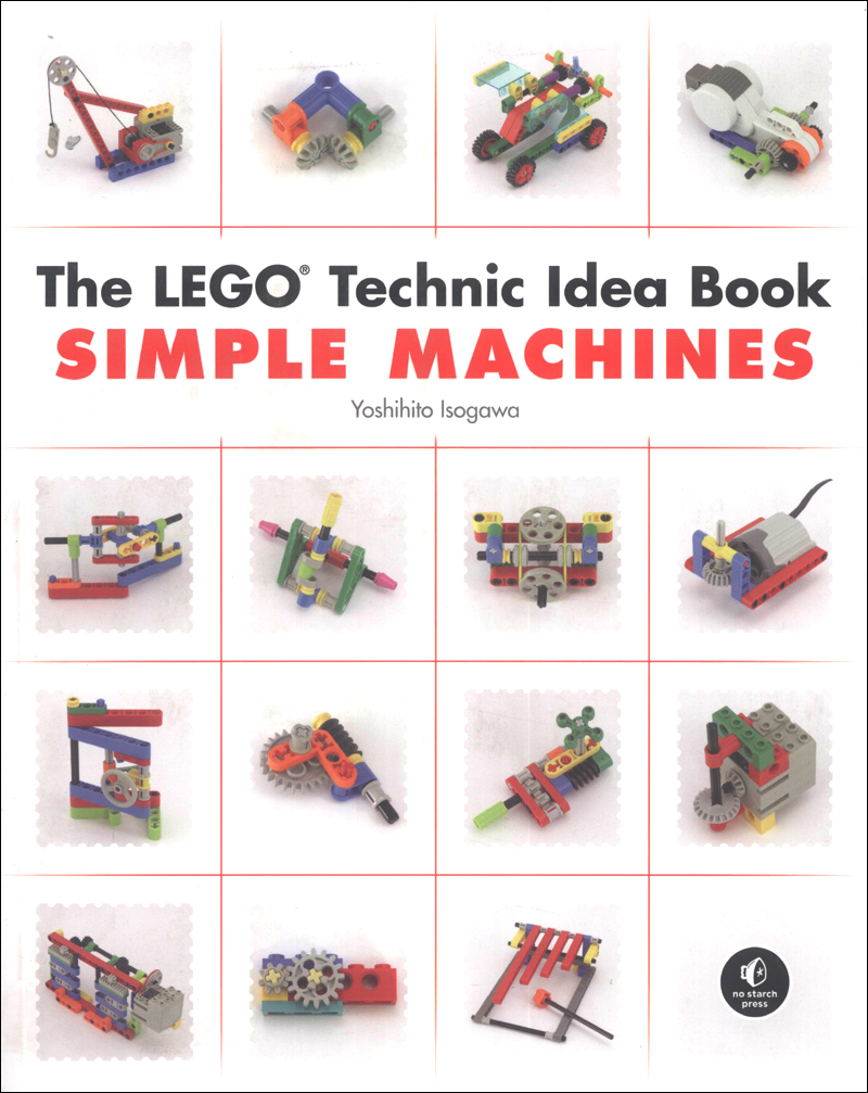The LEGO Technic Idea Book 1: Simple Machines乐高科技经典书1 英文原版