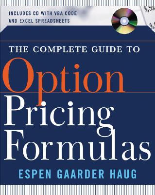 The Complete Guide to Option Pricing Formulas [With CDROM] 期货何时价值公式完全指南
