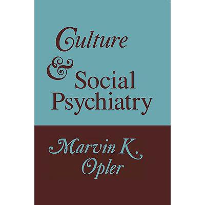Culture and Social Psychiatry