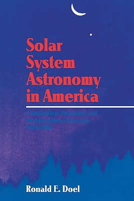 Solar System Astronomy in America: