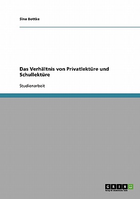 Das Verh Ltnis Von Privatlekt Re Und